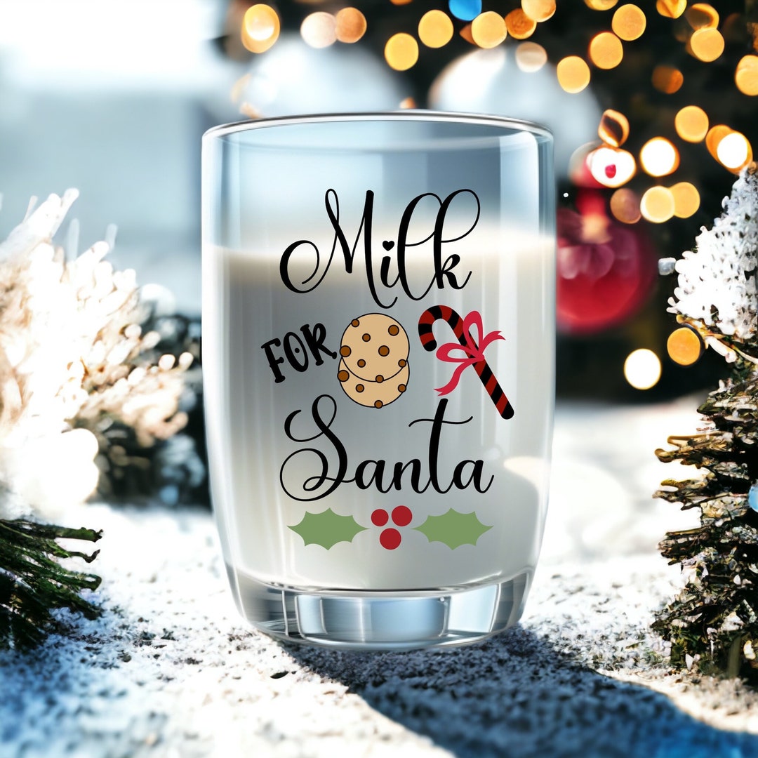 Milk for Santa Mug Design PNG, Christmas Milk and Cookies, Christmas ...