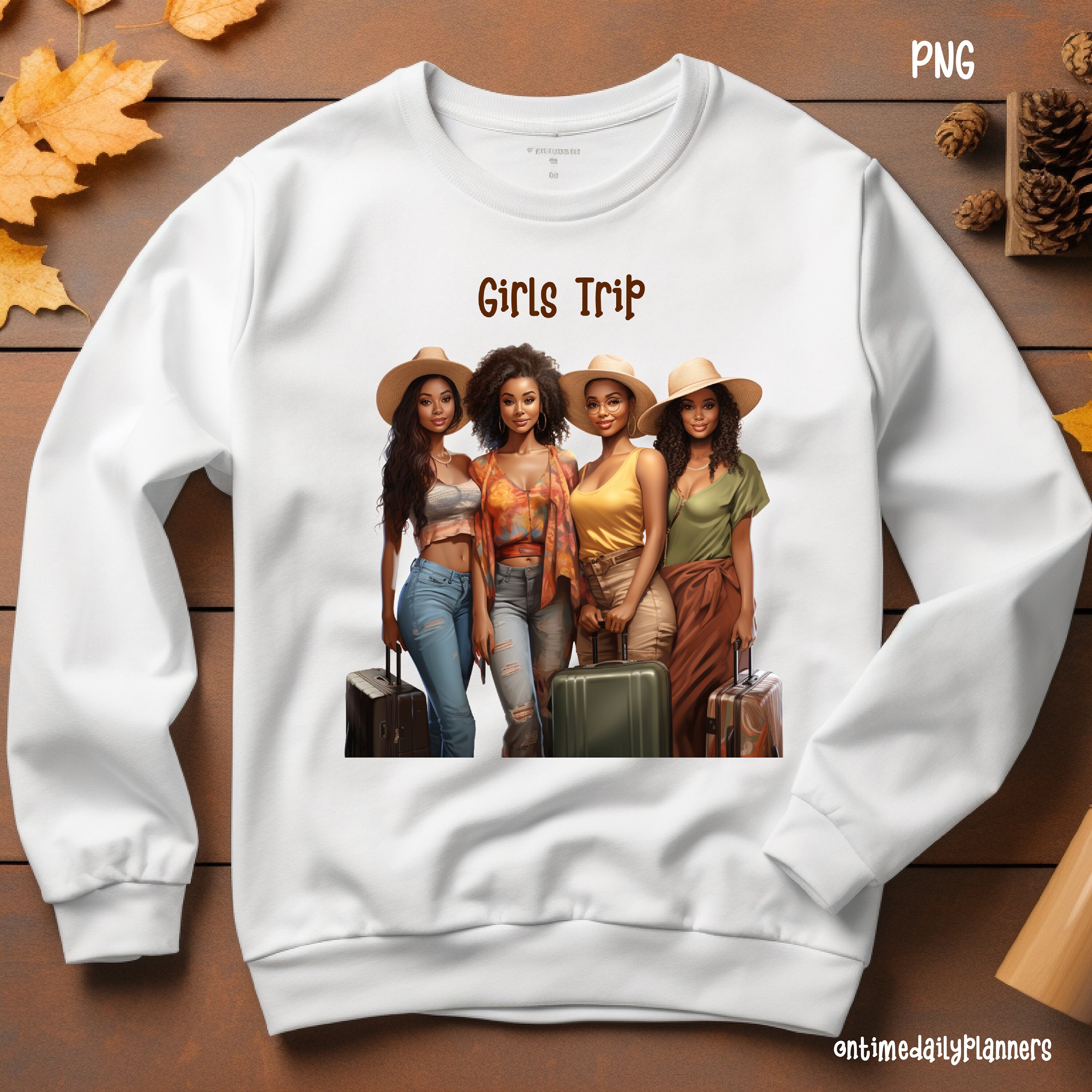 Girls Trip Shirt Design, Black Girl Cruise Shirt Vacation PNG, Best ...