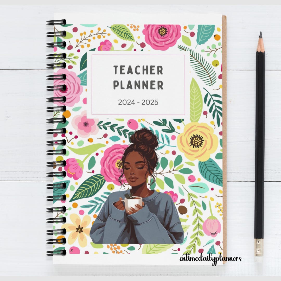 Digital Teacher Planner 2024 - 2025 Lesson Planner, Homeschool Planner ...
