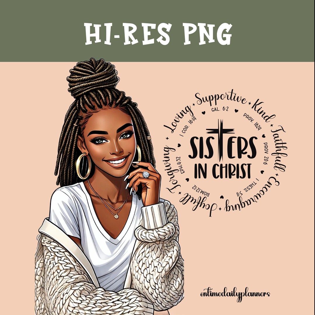 Christian Women Standing on Faith, Sister in Christ Prayer Warrior ...