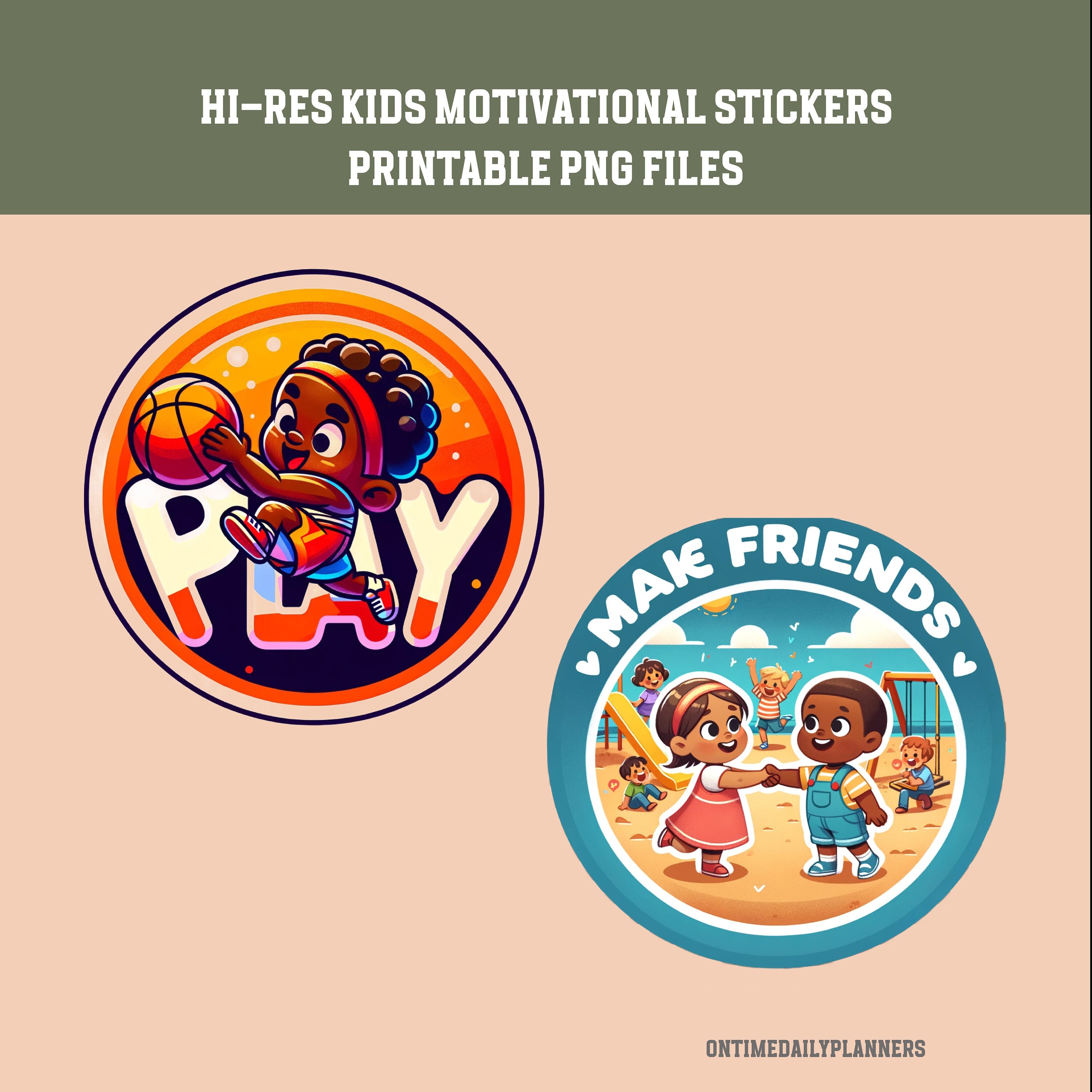 Kids Motivational Stickers, Cute Sticker School Supplies, Daycare Pre ...
