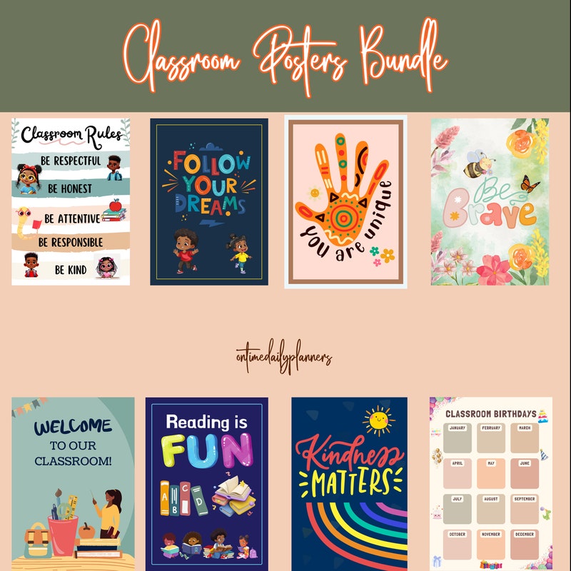 Classroom Printable - Etsy