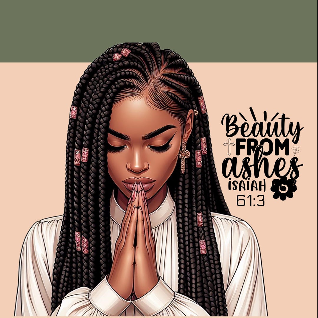 Praying Woman Clipart Church Lady Christian PNG Graphic Design ...