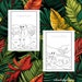 Safari Animals Coloring Book for Kids, Preschool Pre-k Kindergarten ...