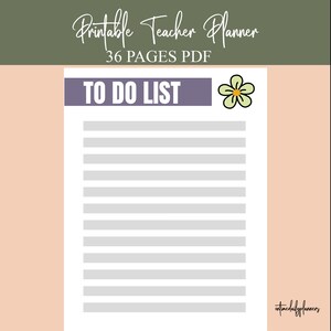 Teacher Planner Printable 2024 - 2025, African American Teacher, 36 ...