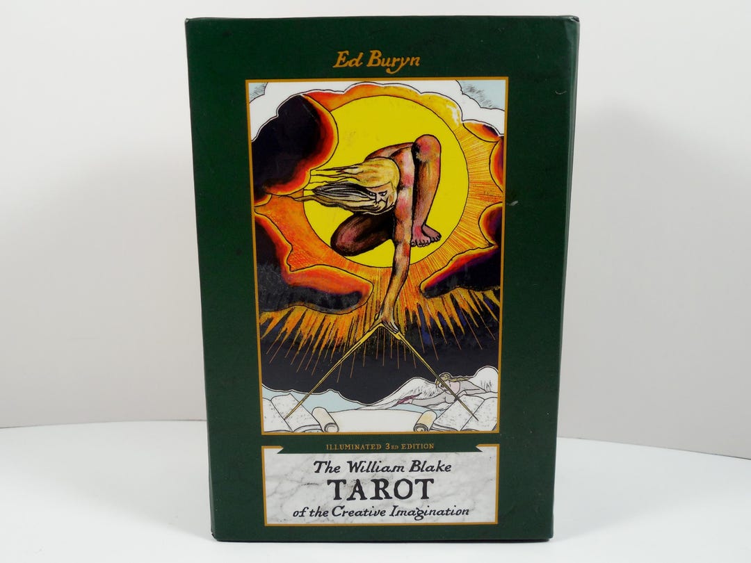 The William Blake Tarot of the Creative Imagination by Ed Buryn Tarot ...
