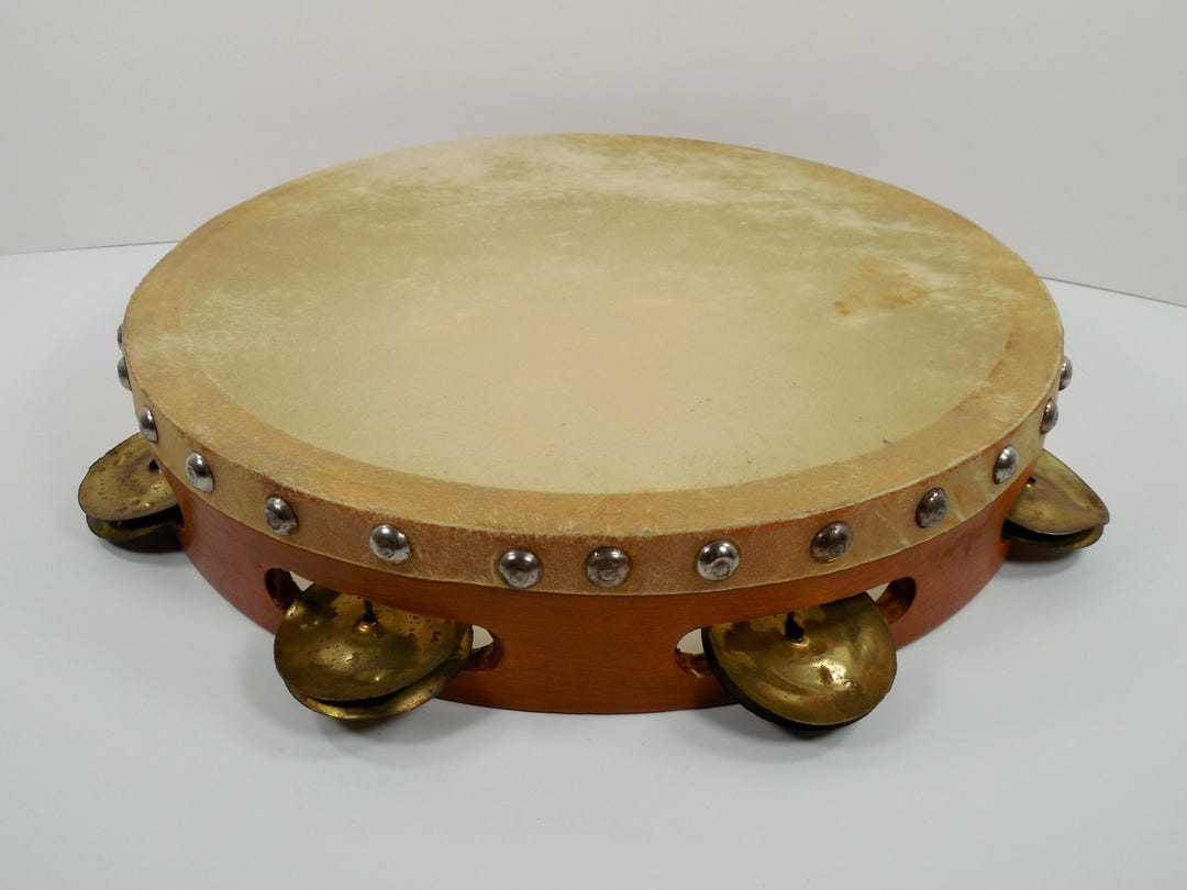Tambourine Musical Percussion Instrument Kon Tiki Freeport Bahamas 7 ...