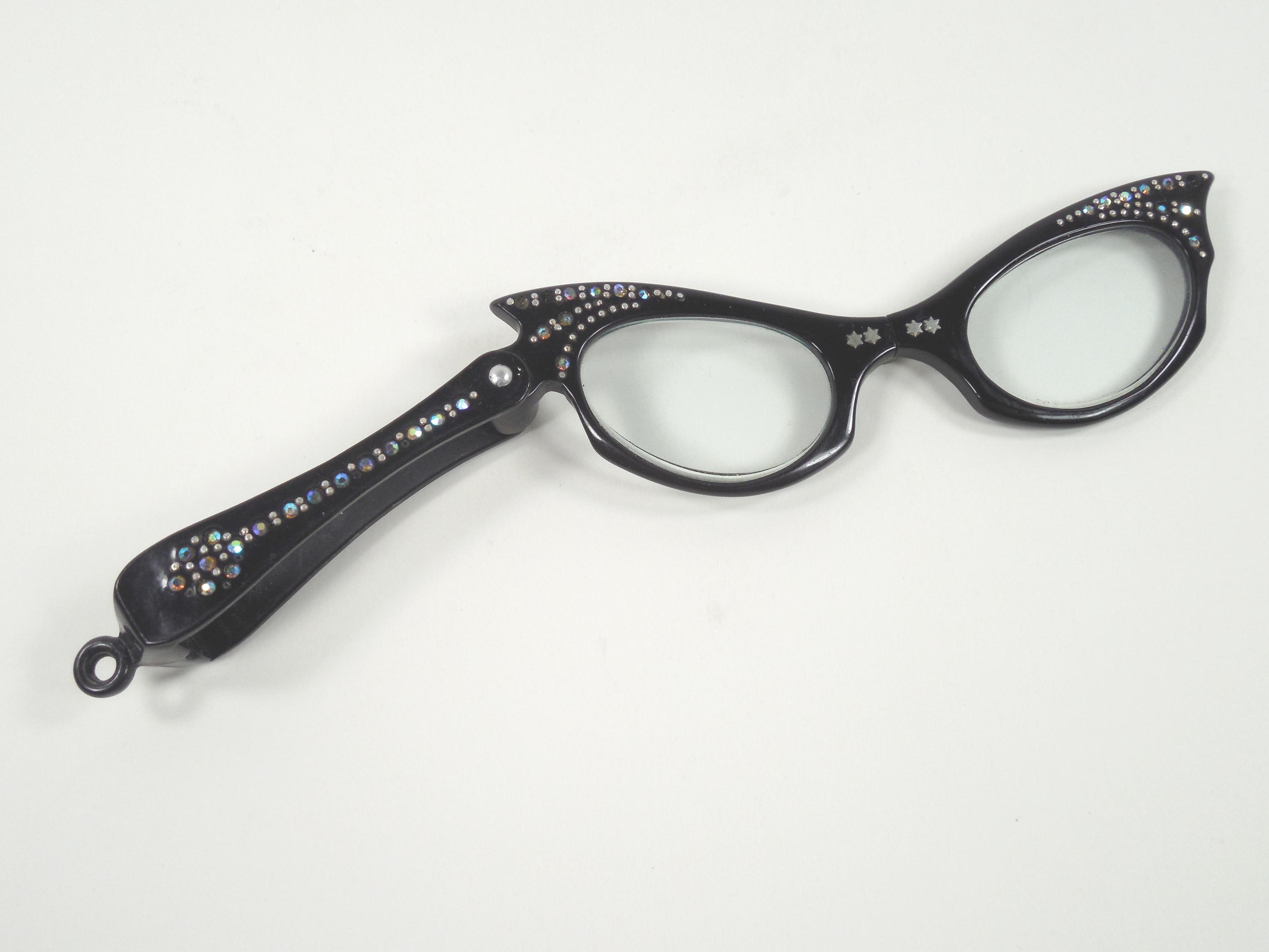 MCM Mid Century Cat Eye Lorgnette Opera Theater Theatre Spectacles ...