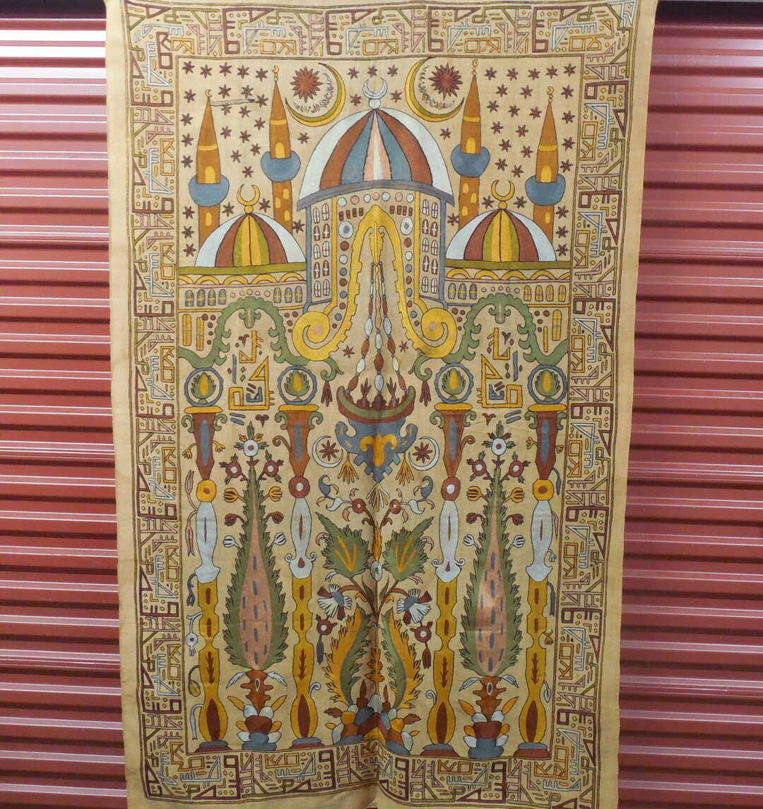 Islamic Mosque Temple Islamism Architecture Raised Embroidered ...