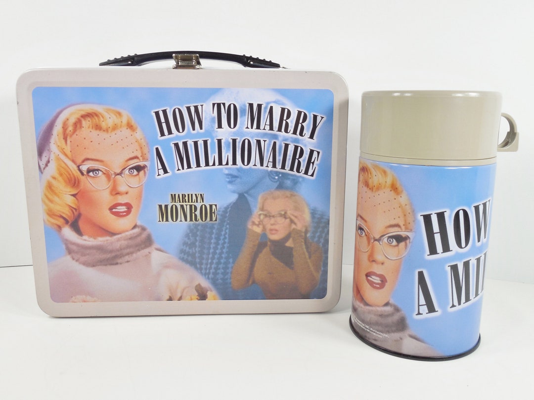 2001 NECA Marilyn Monroe How to Marry A Millionaire Movie Tin Metal ...