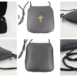 Portable Travel Faux Leather Case Catholic Priest Pastor Holy Communion ...