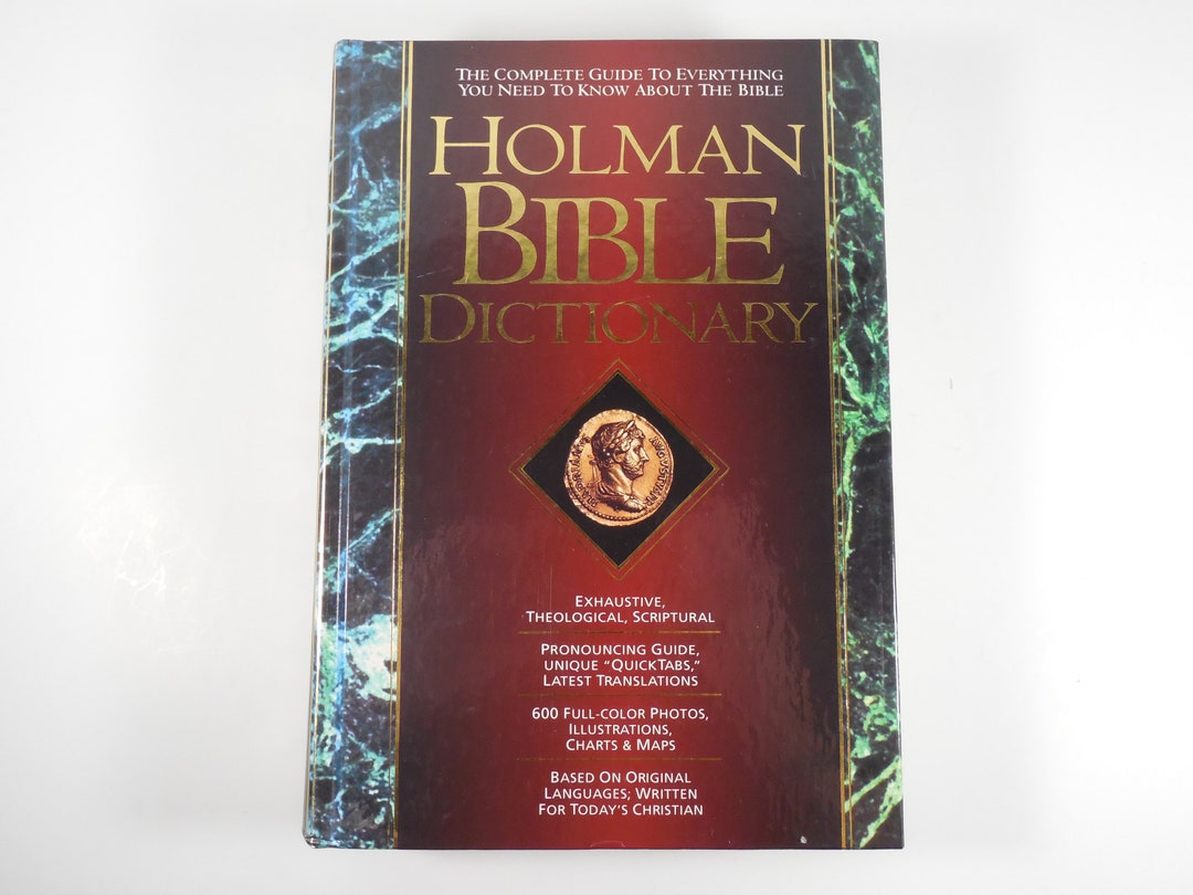 Holman Bible Dictionary 1991 Hard Cover Theological Scriptural ...