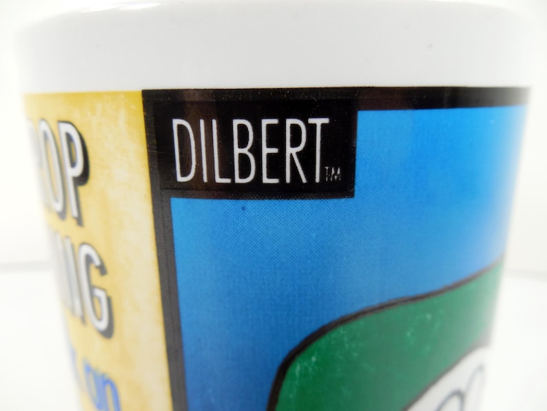 Dilbert Comic by Scott Adams Cartoonist Coffee Mug Dilbert's Dog ...