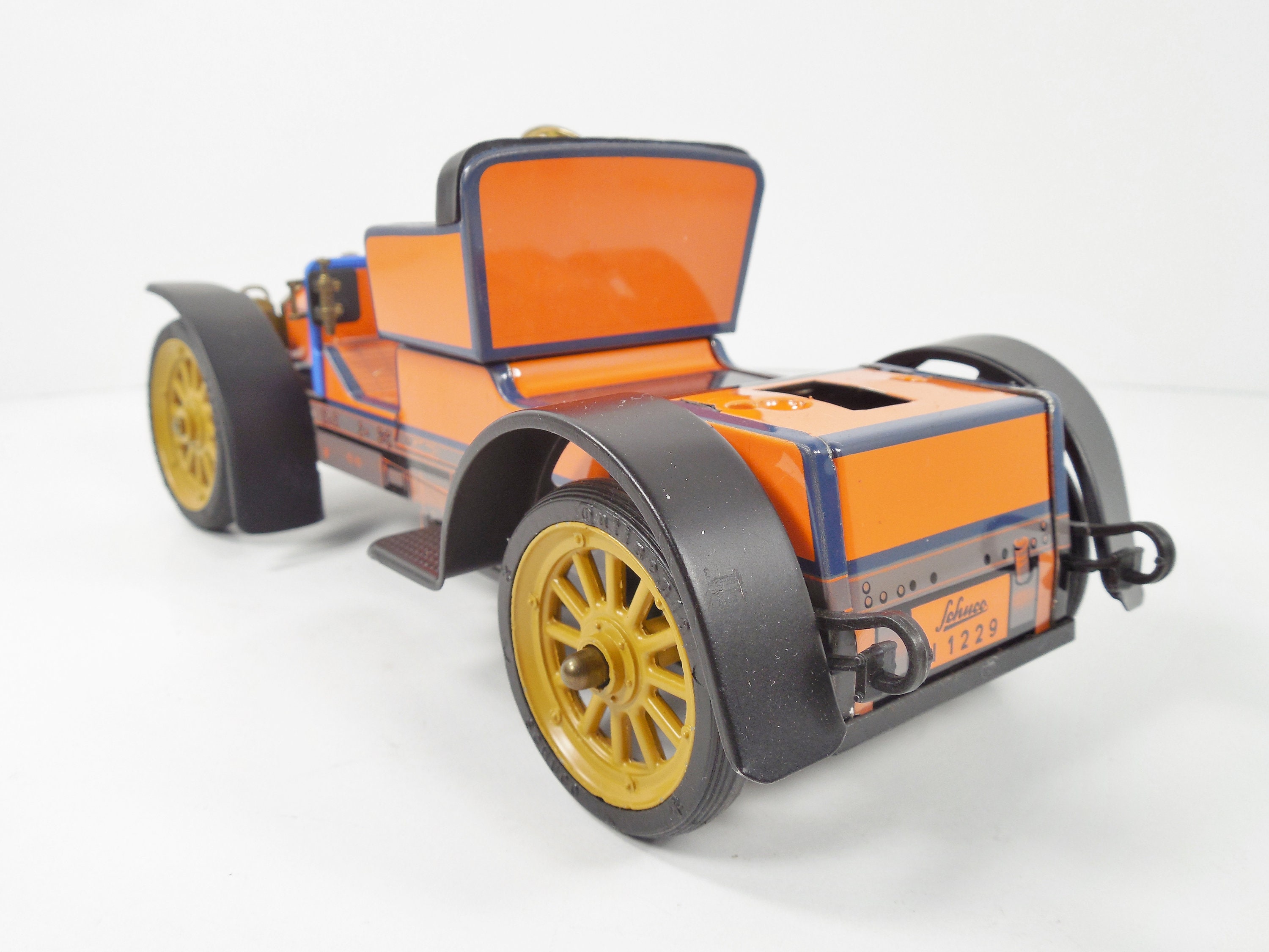 Schuco Oldtimer Model 1902 Mercedes Simplex 32 PS Germany Metal Tin ...
