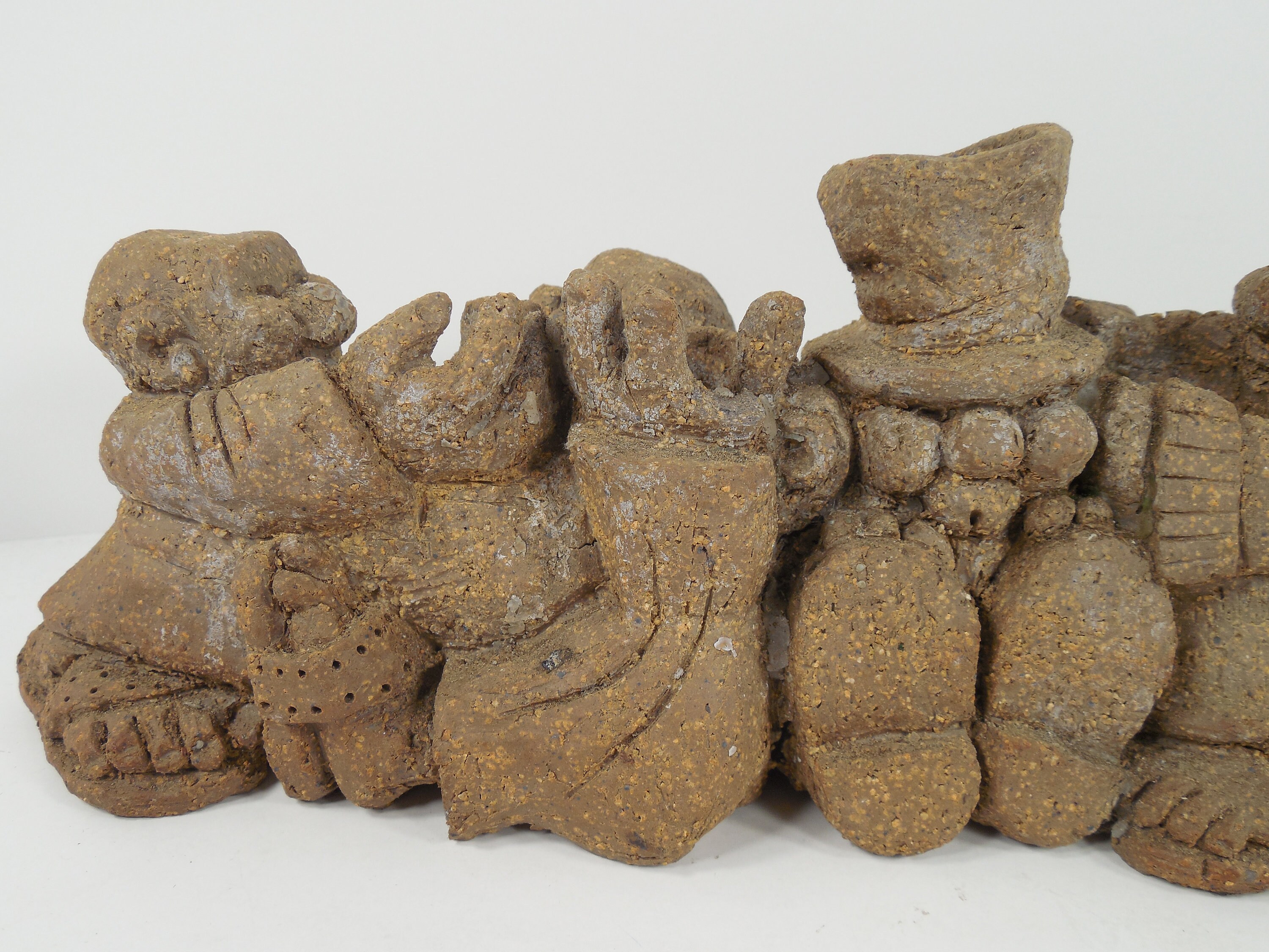 Sand Stone Clay Pottery Monk Sculpture Figurine Statue Candle ...