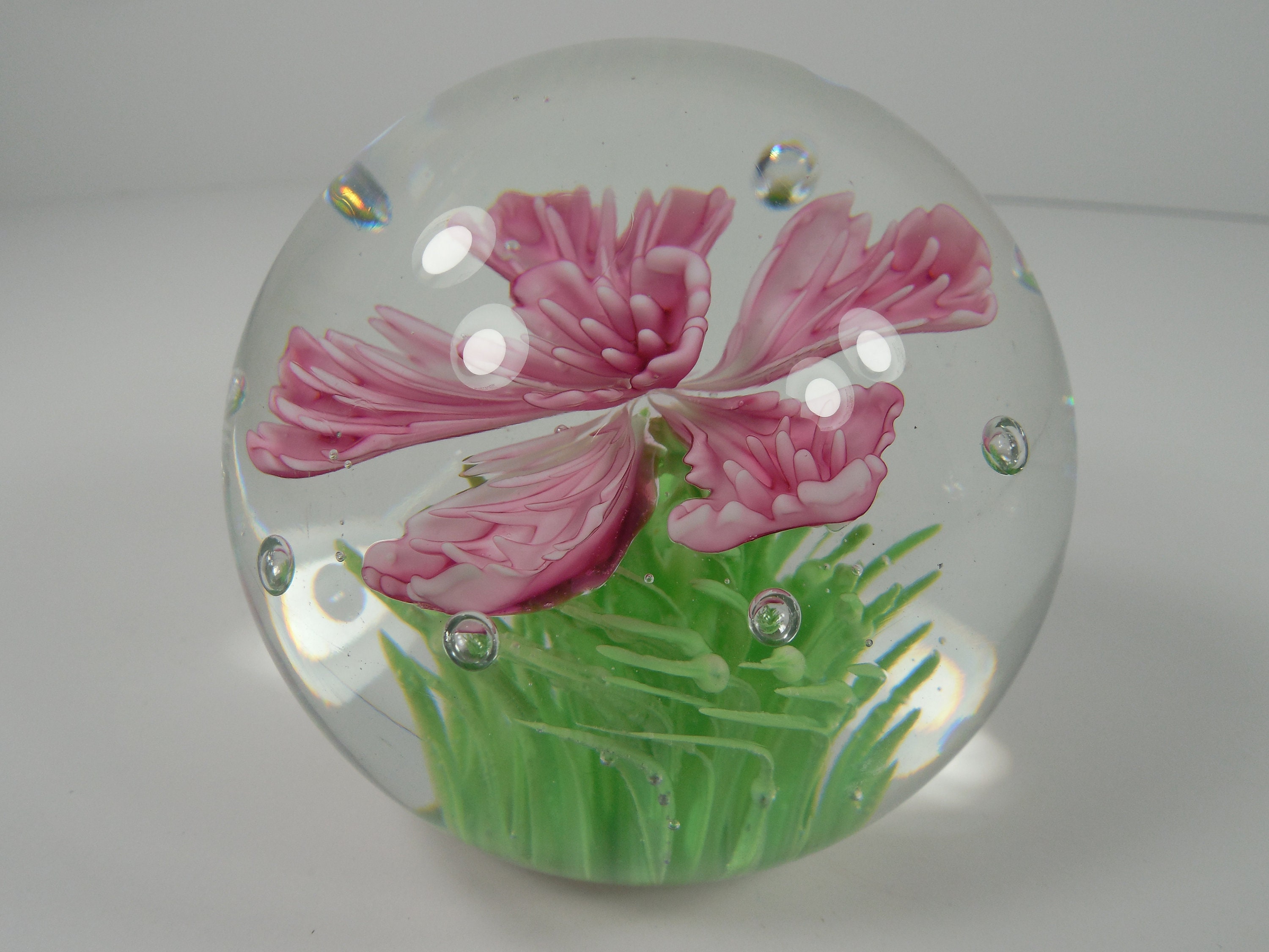 Lorenzo Art Glass Paperweight Dynasty Gallery Heirloom Collectibles ...