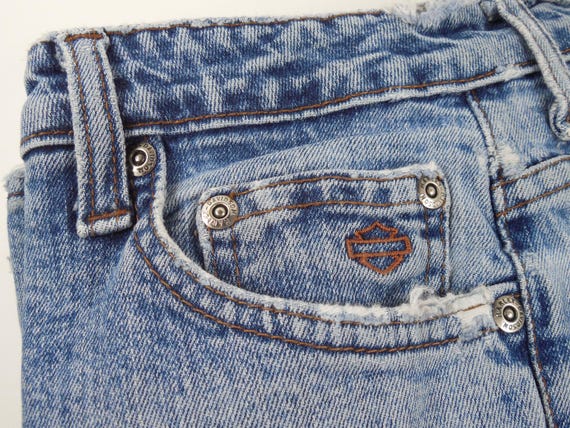 Harley Davidson Motorcycle Biker Denim Bootcut Pants … - Gem
