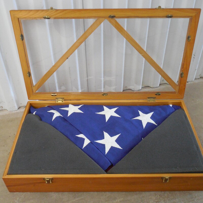 Flag Display Case - Etsy