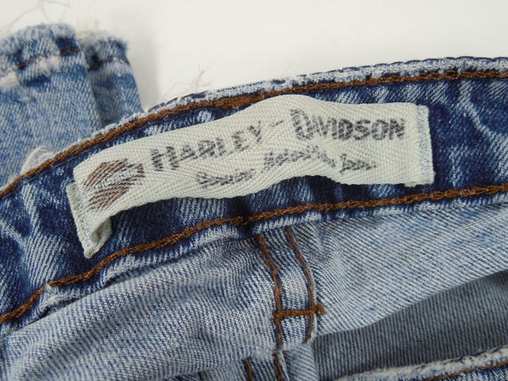 Harley Davidson Motorcycle Biker Denim Bootcut Pants … - Gem