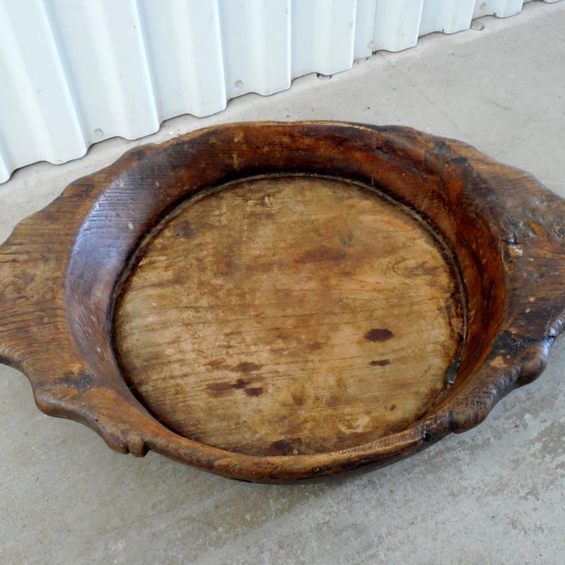 Large Wooden Platter - Etsy