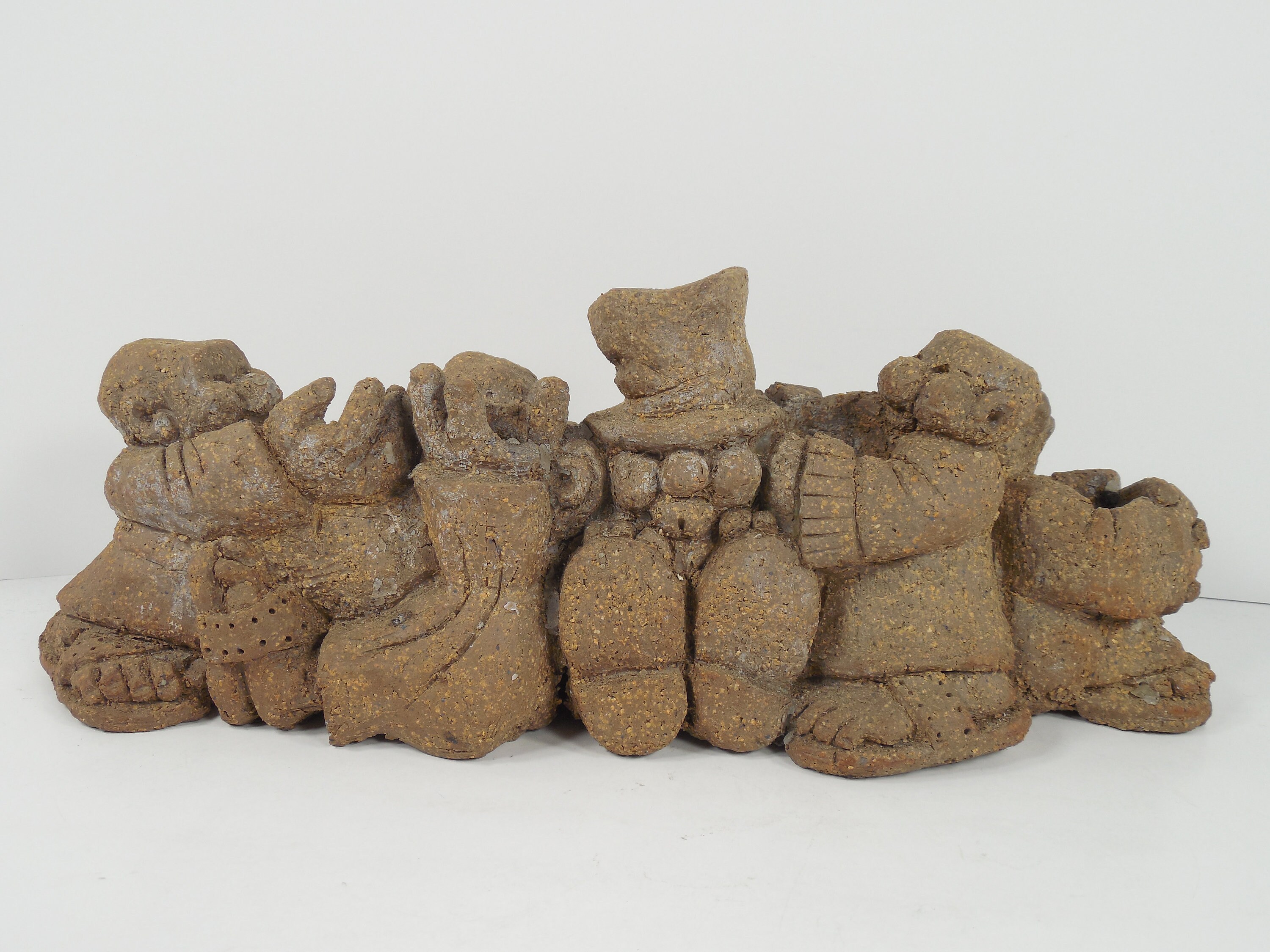 Sand Stone Clay Pottery Monk Sculpture Figurine Statue Candle ...