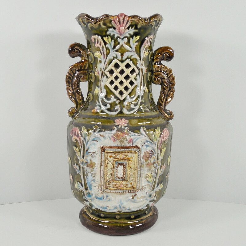 Double Handle Vase - Etsy