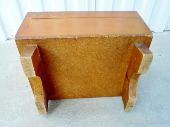 Wood Wooden Shoe Shine Valet Shoeshine Box Cobbler Sh… - Gem
