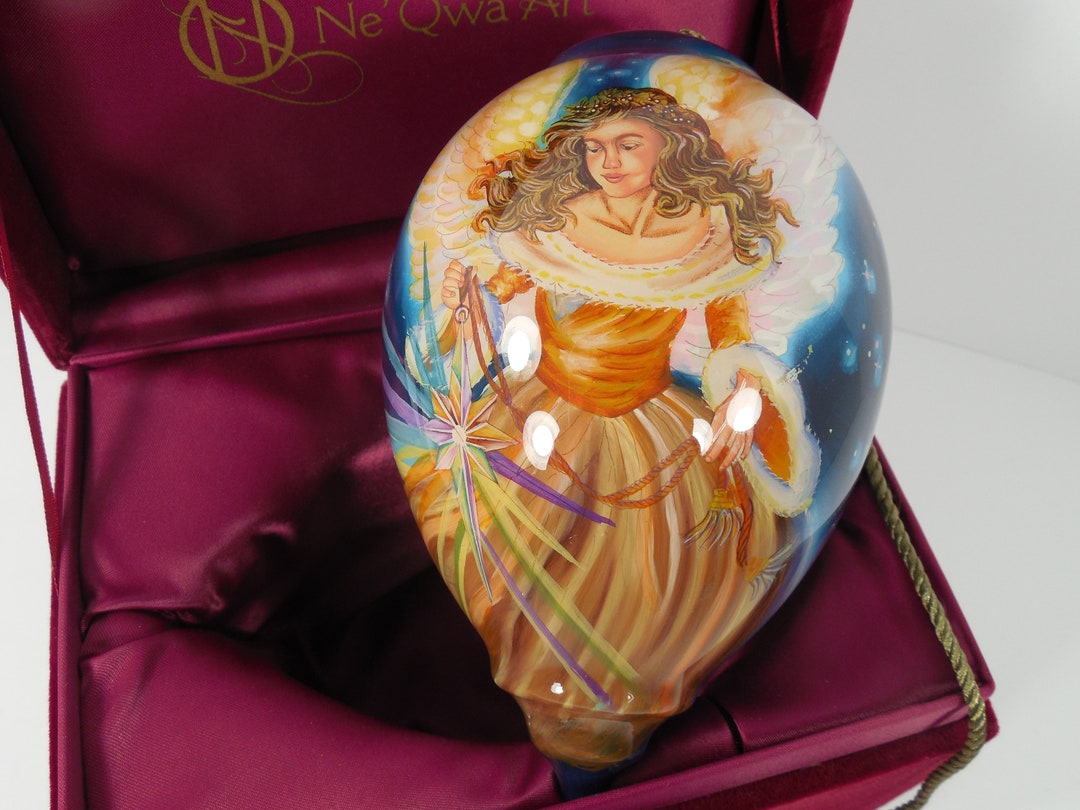 Ne Qwa Art the Light of the World Artist Dona Gelsinger Ornament Tear ...