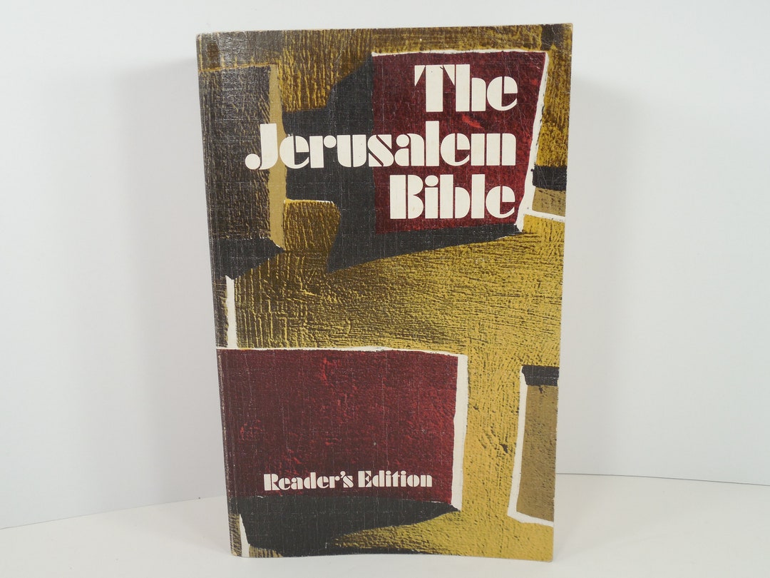 The Jerusalem Bible Reader's Edition by Doubleday Copyright 1968 Soft ...