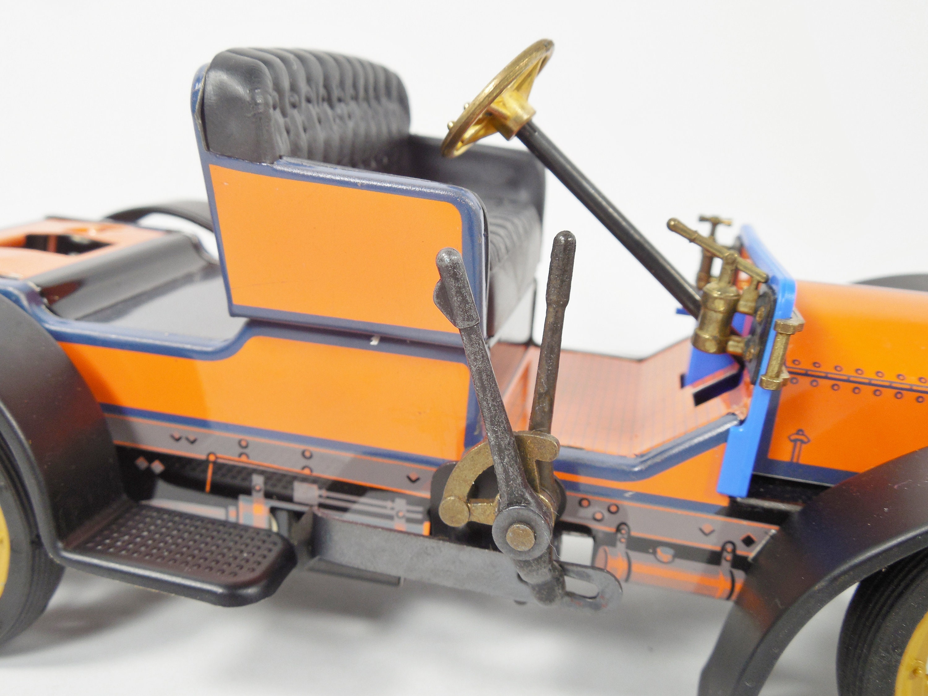 Schuco Oldtimer Model 1902 Mercedes Simplex 32 PS Germany Metal Tin ...
