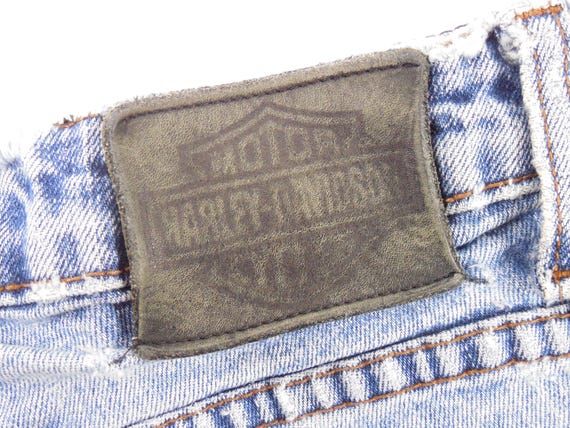 Harley Davidson Motorcycle Biker Denim Bootcut Pants … - Gem