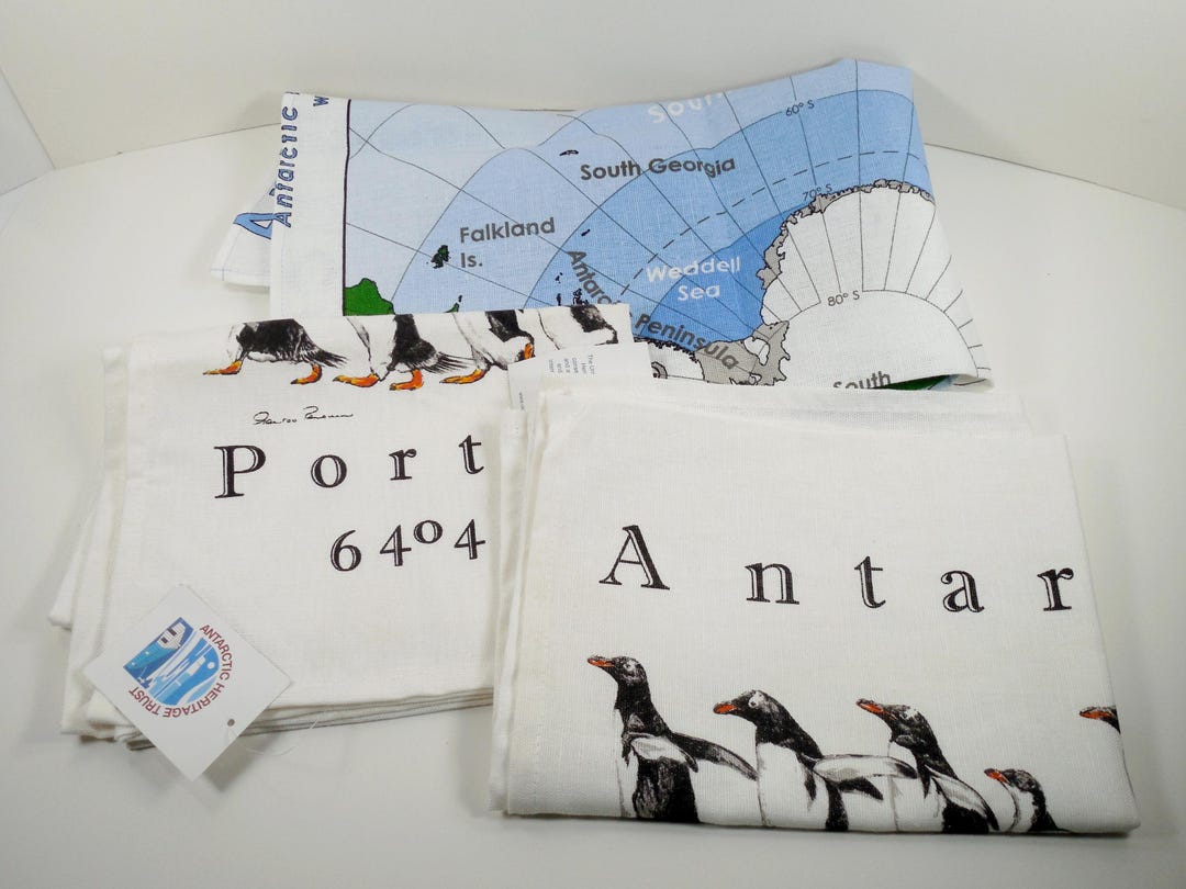 Antarctica Port Lockroy Penguin Design Antarctic Heritage Trust Tea ...