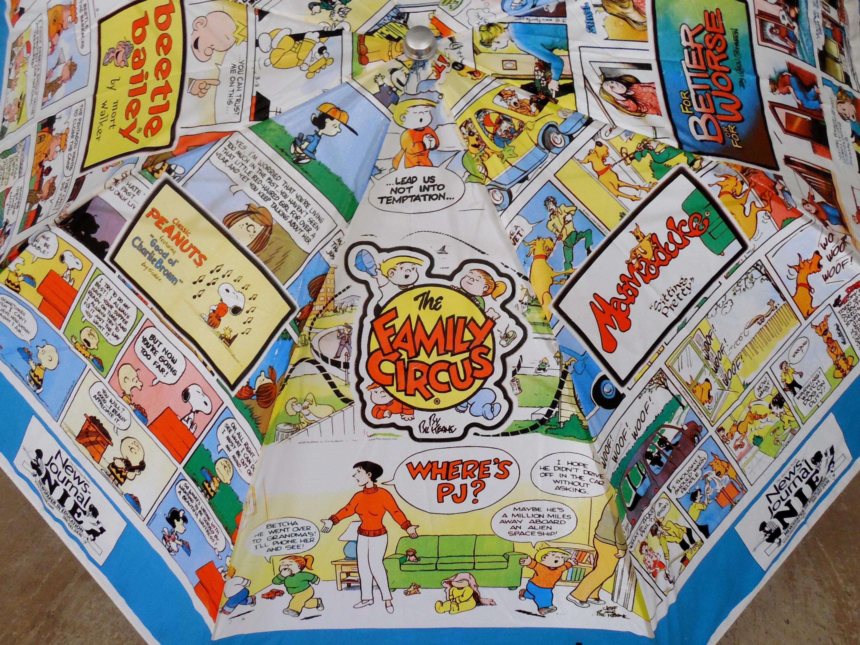 Newspaper Comic Strip Cartoon Peanuts Garfield Dilbert Print Foldable ...