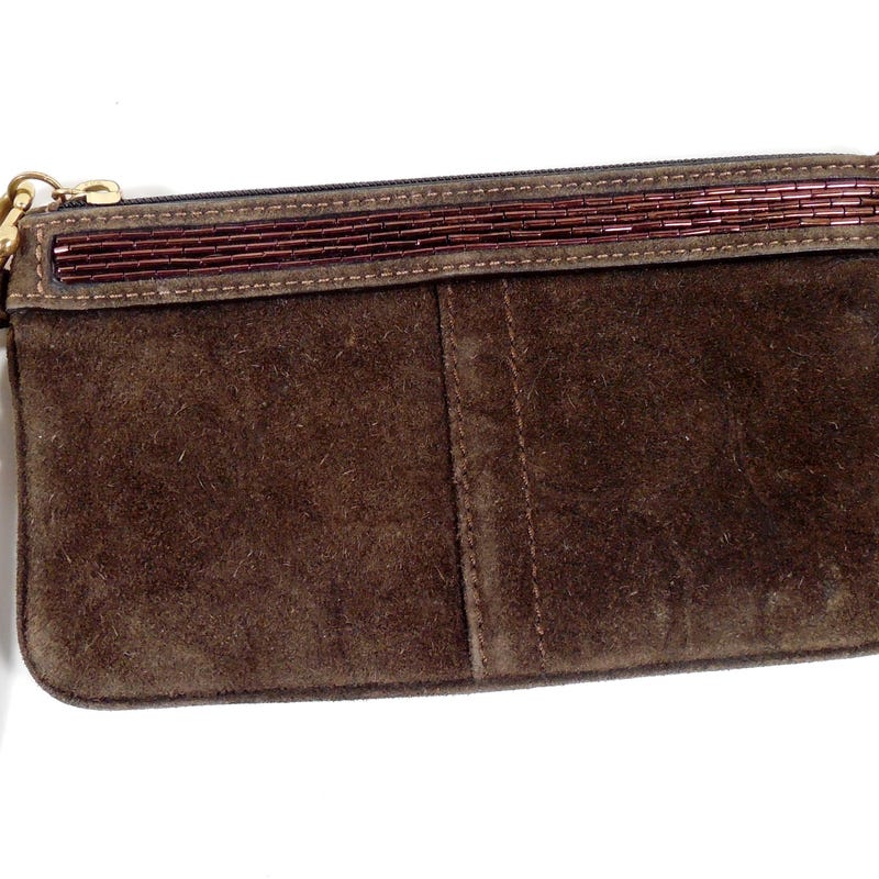 Coach Suede Brown - Etsy