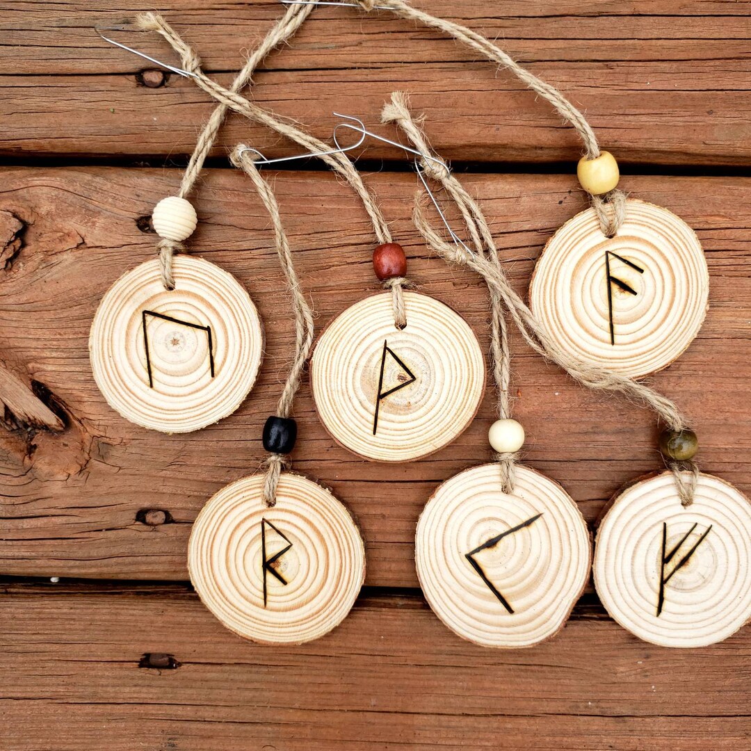 Nordic Runes, Runes, Rune Decor, Futhark Runes, Elder Runes, Heathen ...