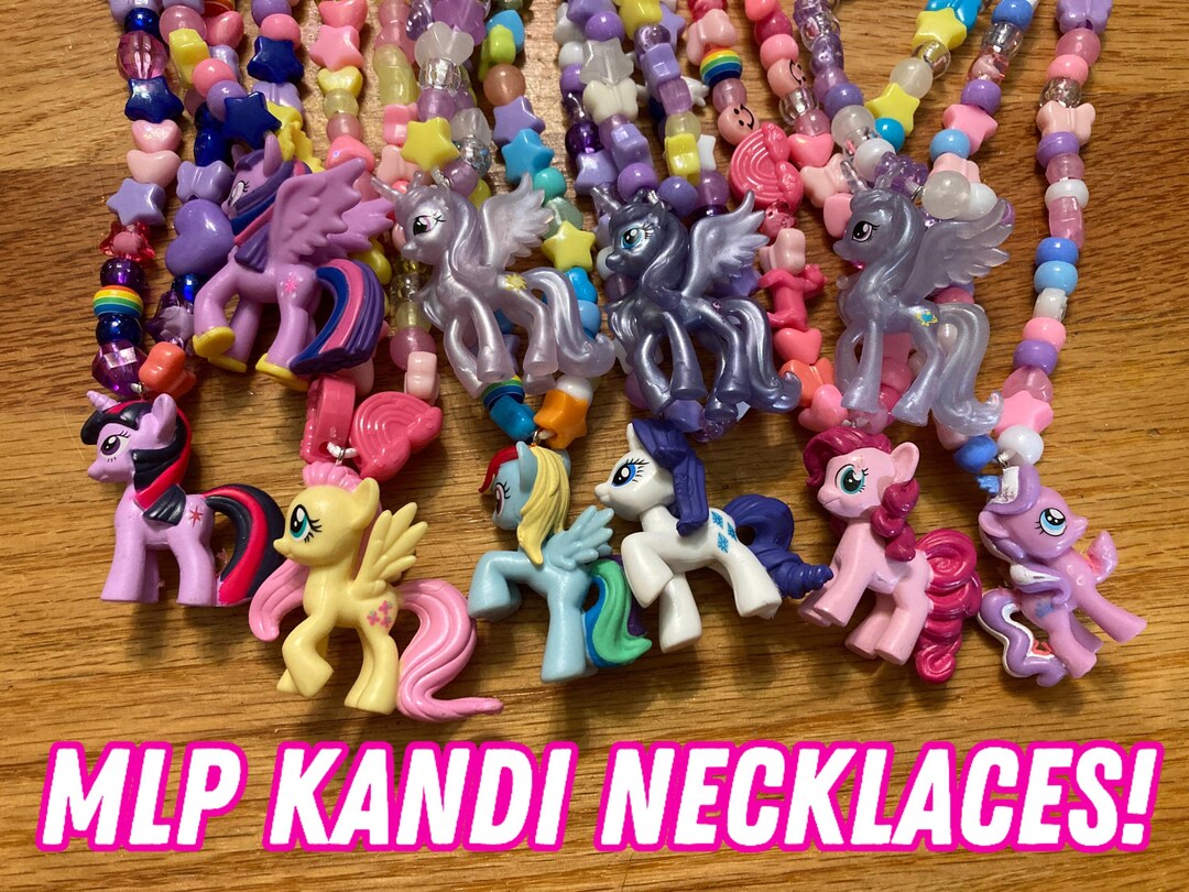 MLP Kandi Necklaces (non-stretch Cord) - Etsy