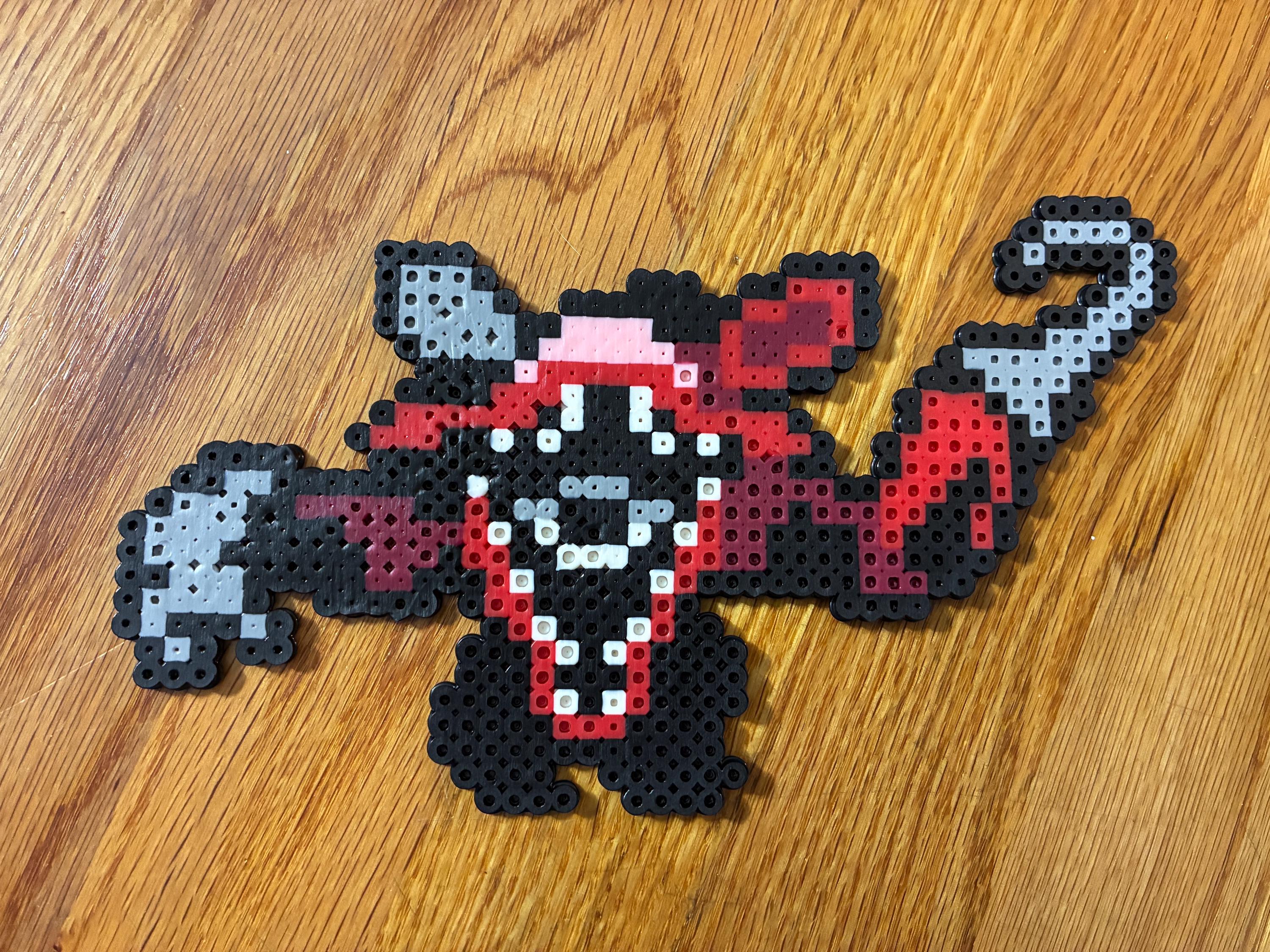 Withered Foxy Jumpscare Perler/fuse Beads - Etsy
