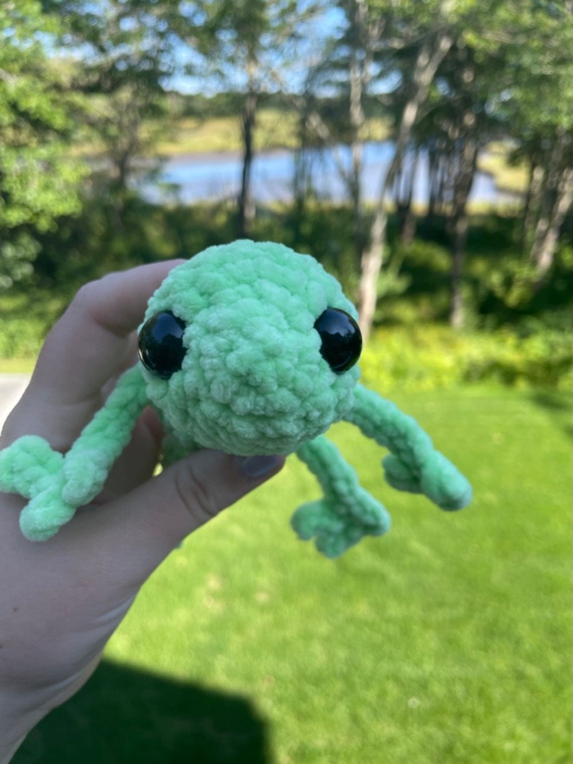 Crochet Pocket Lizard Plushie Amigurumi - Etsy