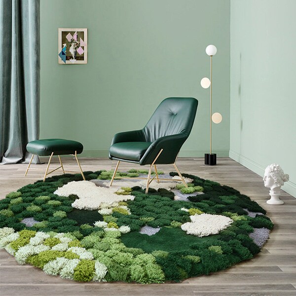 Moss Rug - Etsy