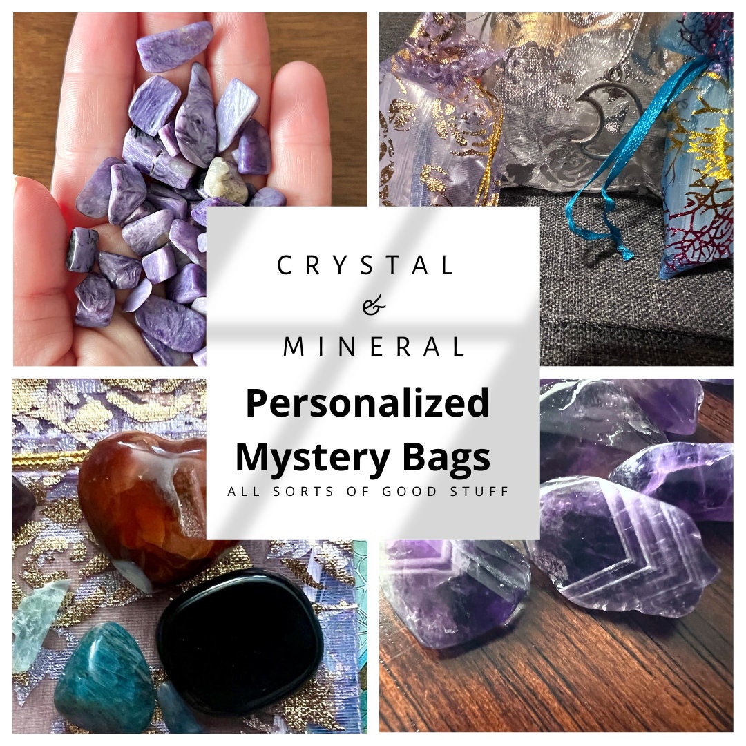 Custom Beginner's Crystal Mystery Sets - Intuitively Selected Witch ...