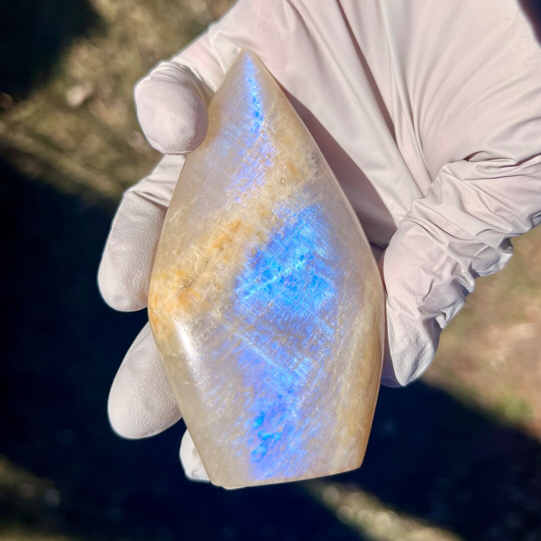 High Flash Sunfire Moonstone blue Flash Moonstone With Sunstone ...