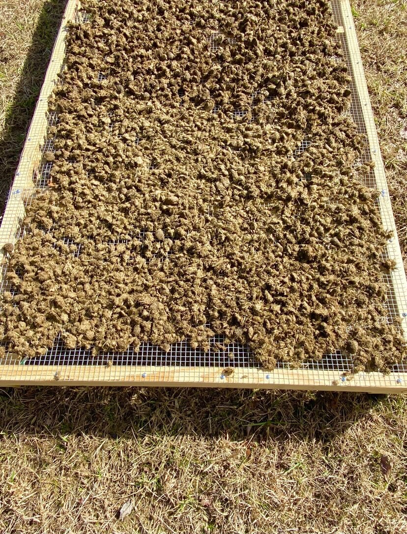 Dried Shredded Horse Manure, Organic Fertilizer, Organic Gardening ...