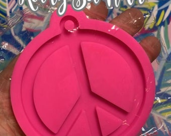 Resin Peace Sign | Etsy