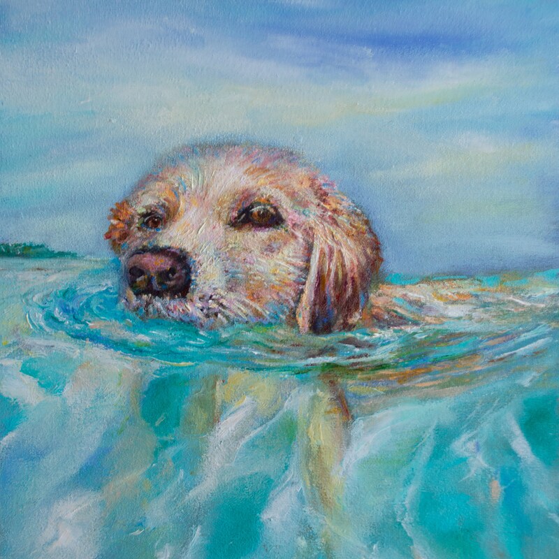 Labrador Painting - Etsy