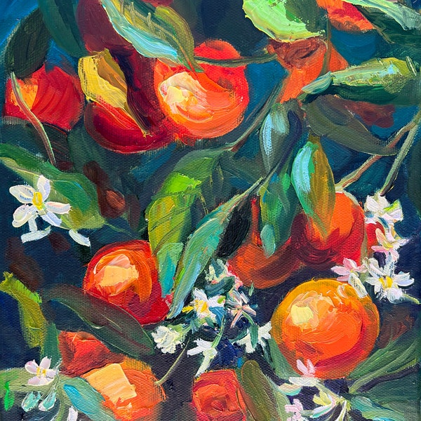 Citrus Painting - Etsy