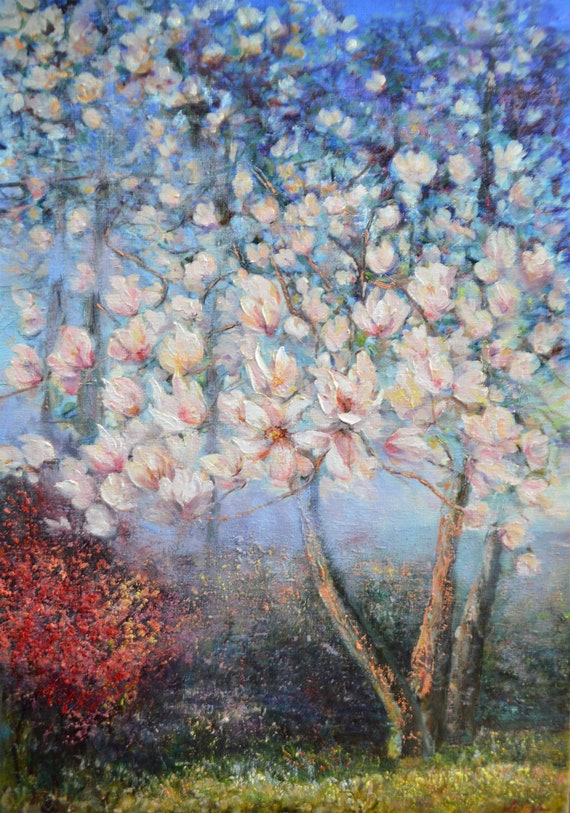 Magnolia Tree Art