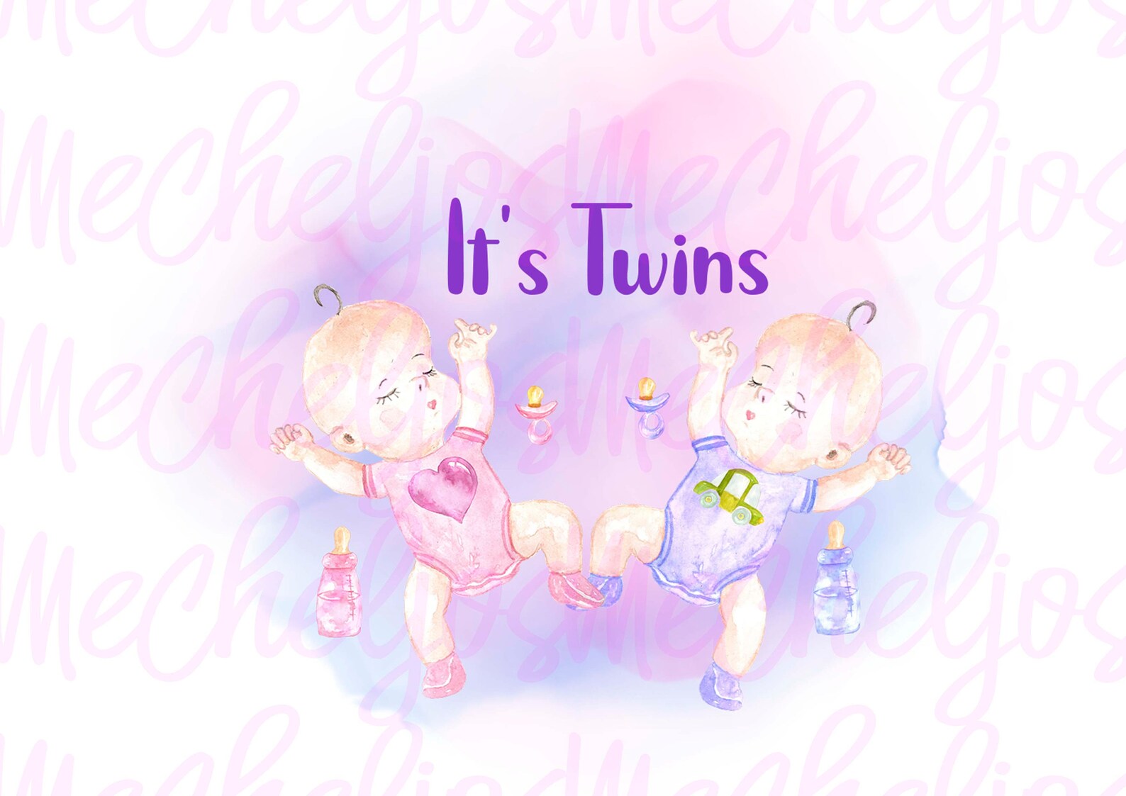 Its Twins, Boy and Girl ,twin Babies, Digital Sublimation File, PNG ...