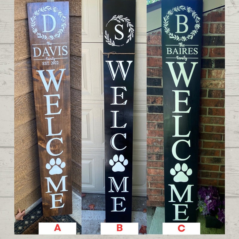 Welcome With Paw Print Svg - Etsy