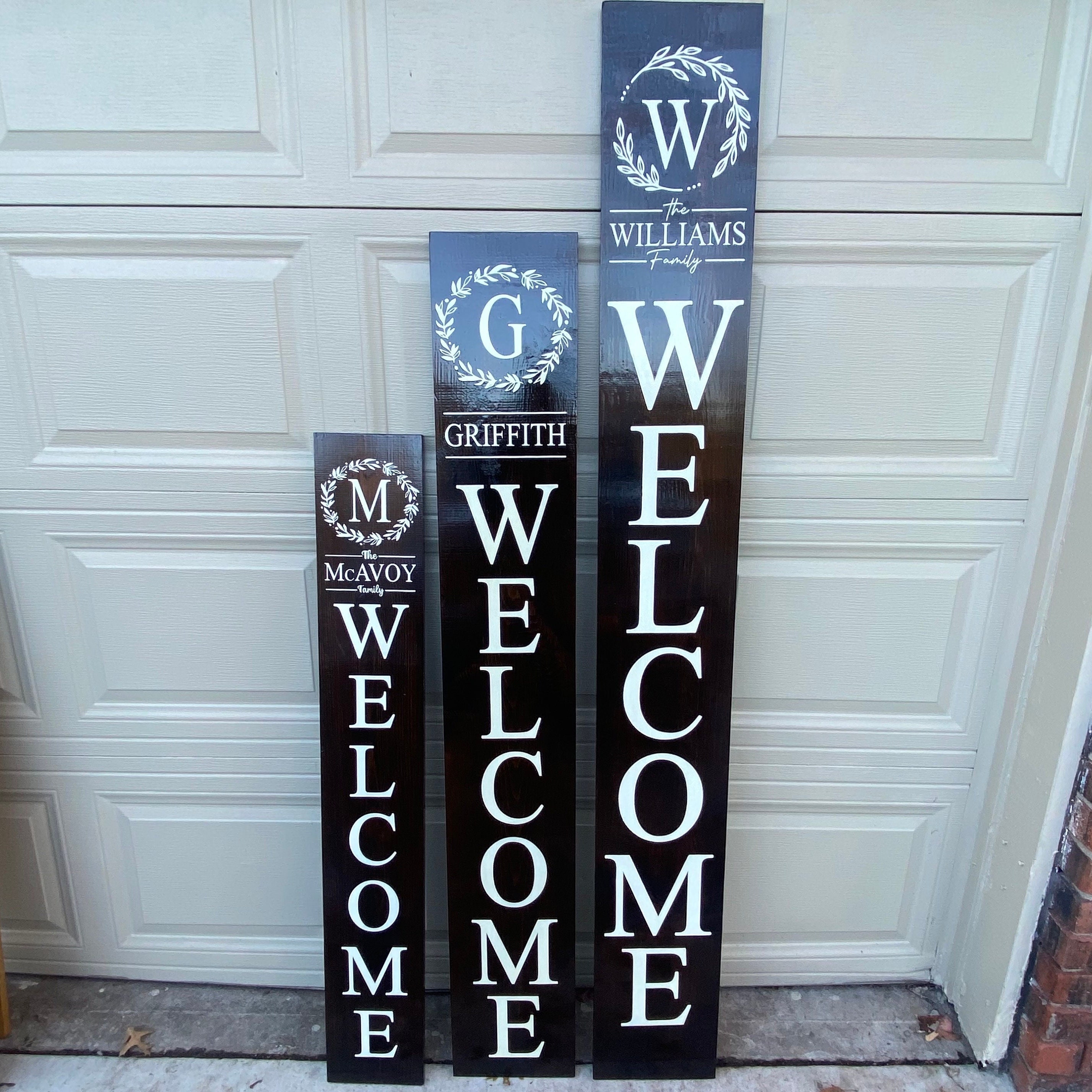 Welcome Porch Sign Welcome Sign Front Door Family - Etsy