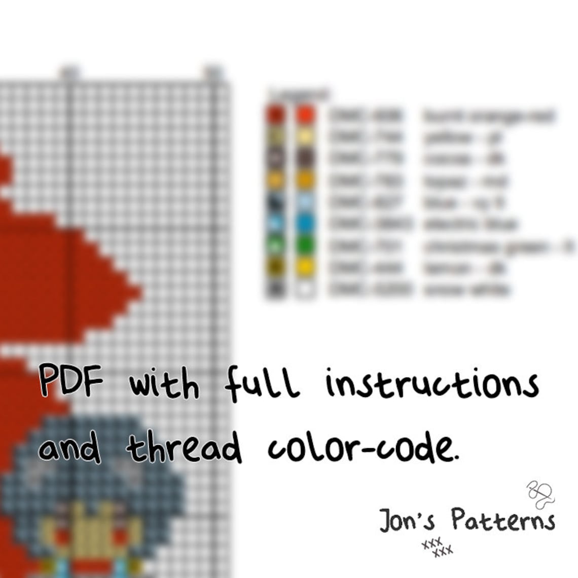 Evangelion - NERV | Cross Stitch Pattern [instant Download PDF] - Etsy